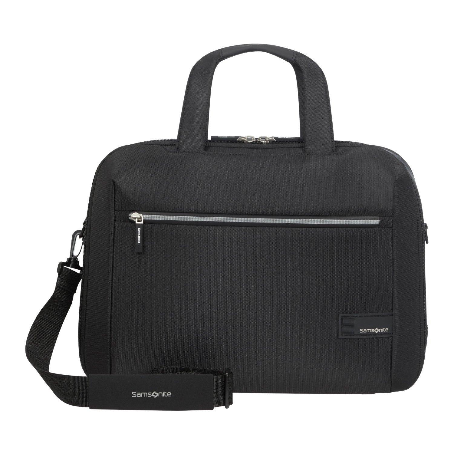 Samsonite Litepoint Bailhandle 15.6" Laptop Bag in Black with USB Port ...