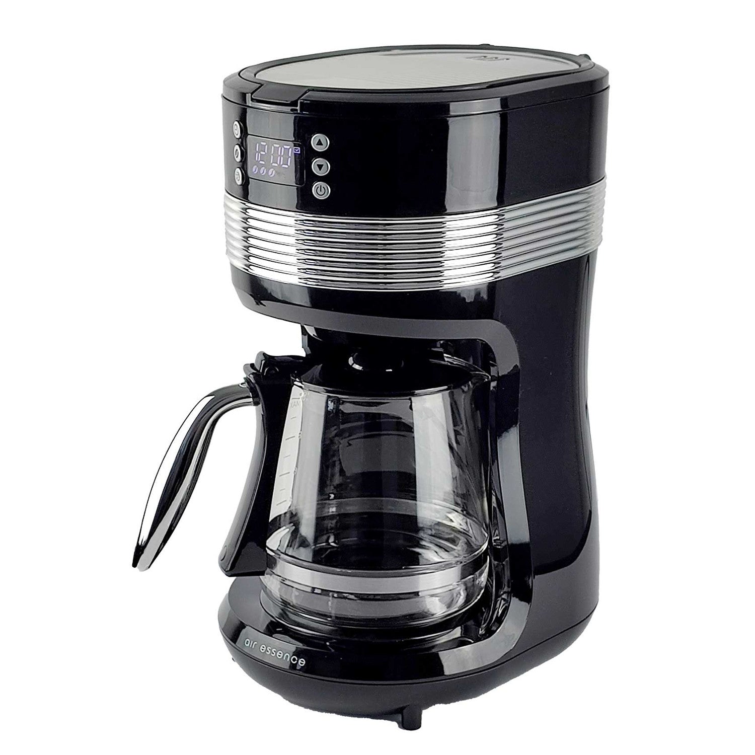 Air Essence, 1.4L, black, Aroma Overflow pour over coffee maker ...