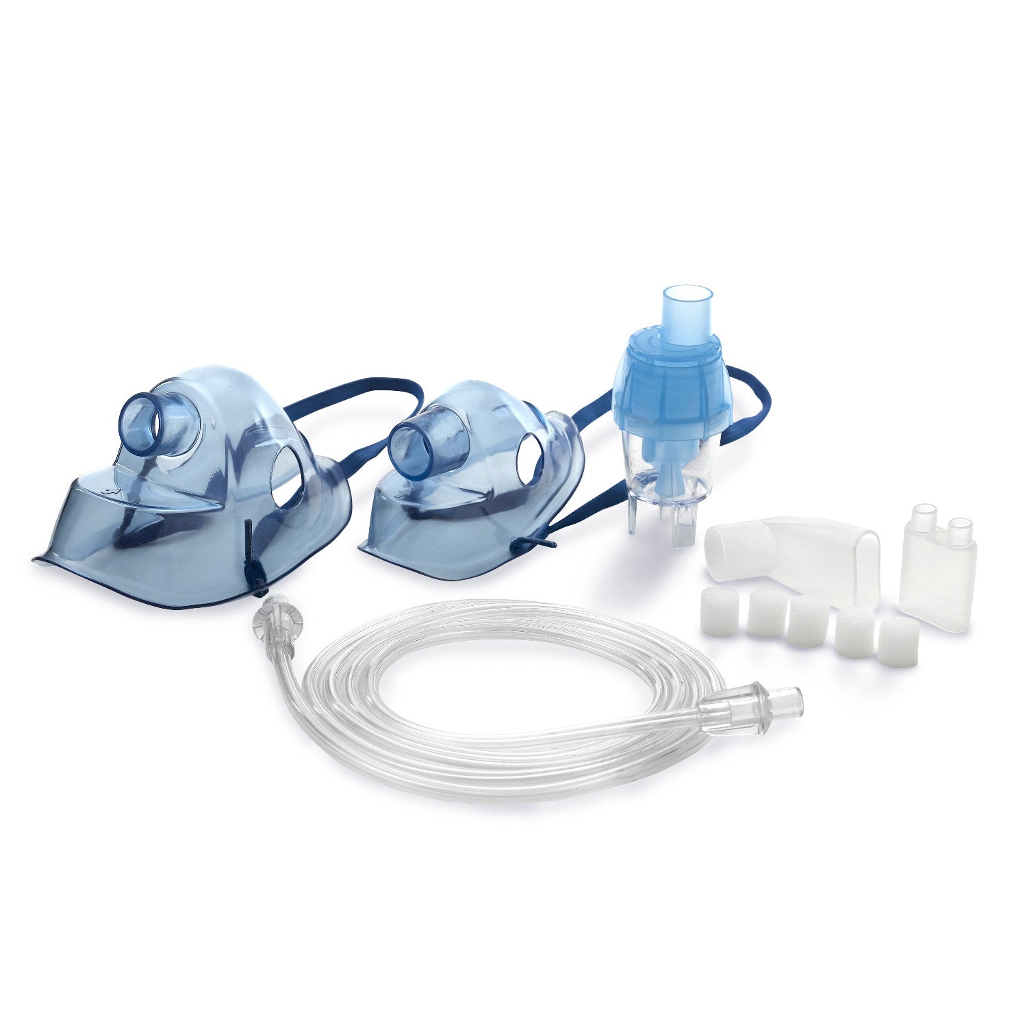 KIT Omnibus B-SPEED BLUE inhalation accessory kit. – Euroelectronics EU