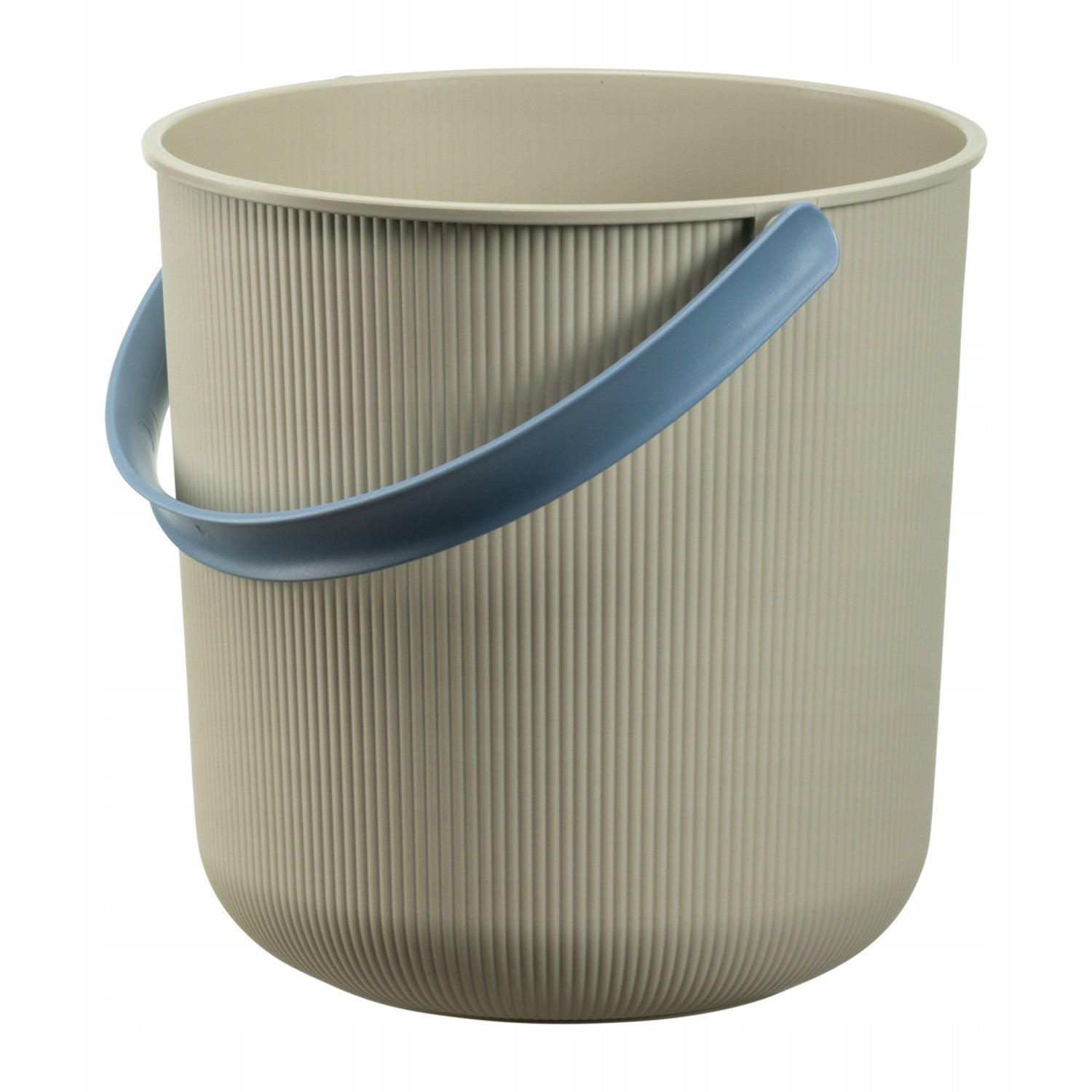 Akita Plast Team bucket with handle, Beige color, 10L capacity, 24cm d ...