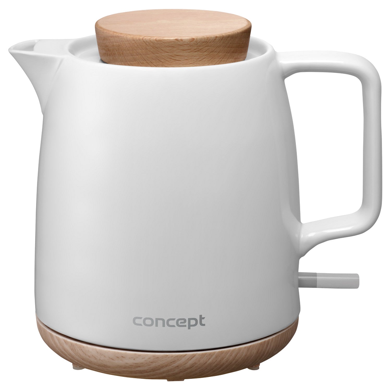 Concept ceramic electric kettle, 1L capacity, 1200 W, white, Strix con ...