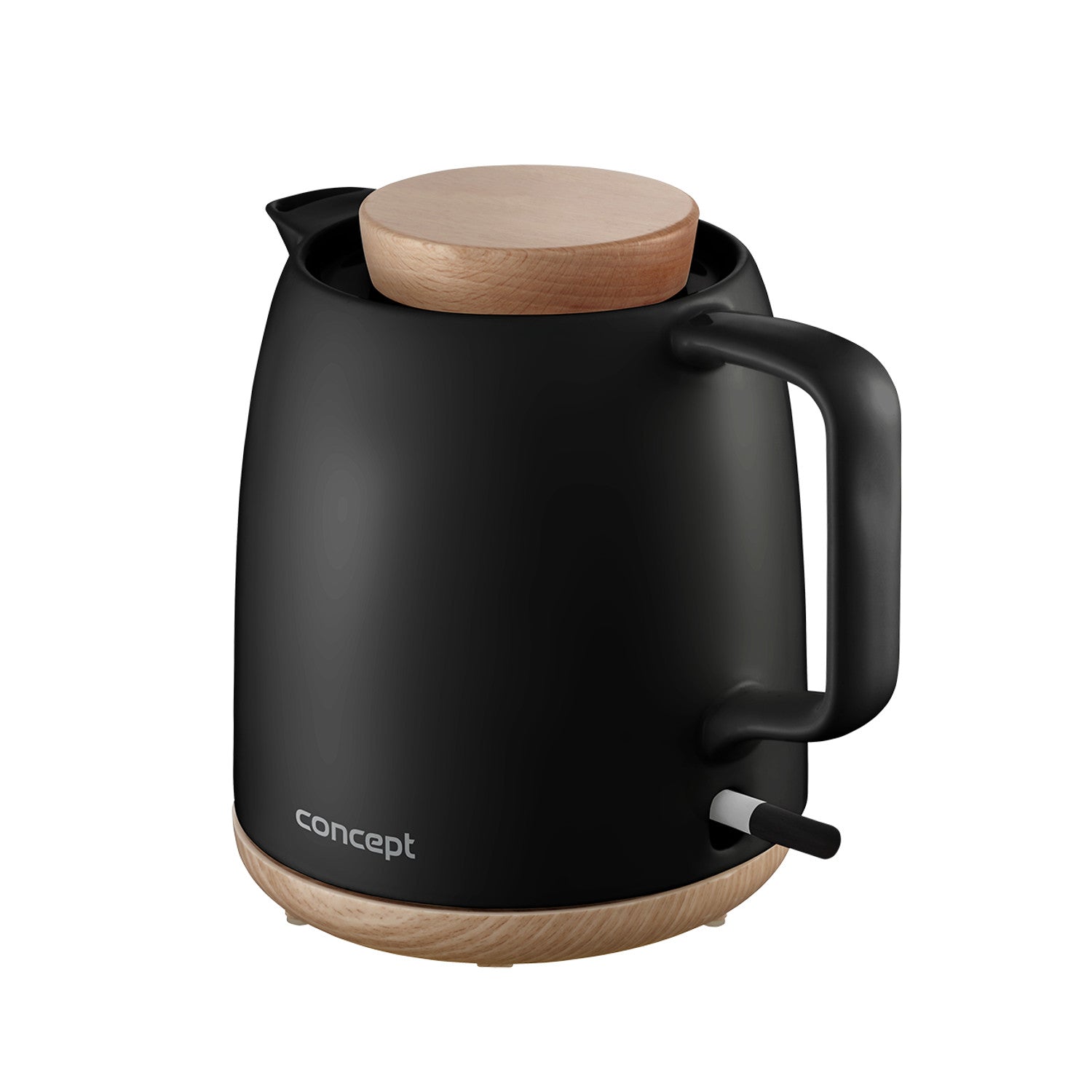 Concept ceramic electric kettle, 1L capacity, 1200 W, black, Strix con ...