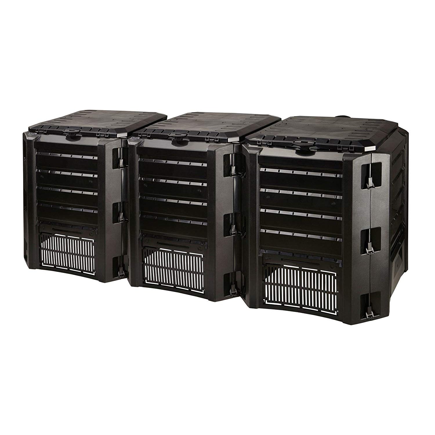 Prosperplast IKSM1200C-S411 Modular Composter 1200L Black Best Quality ...