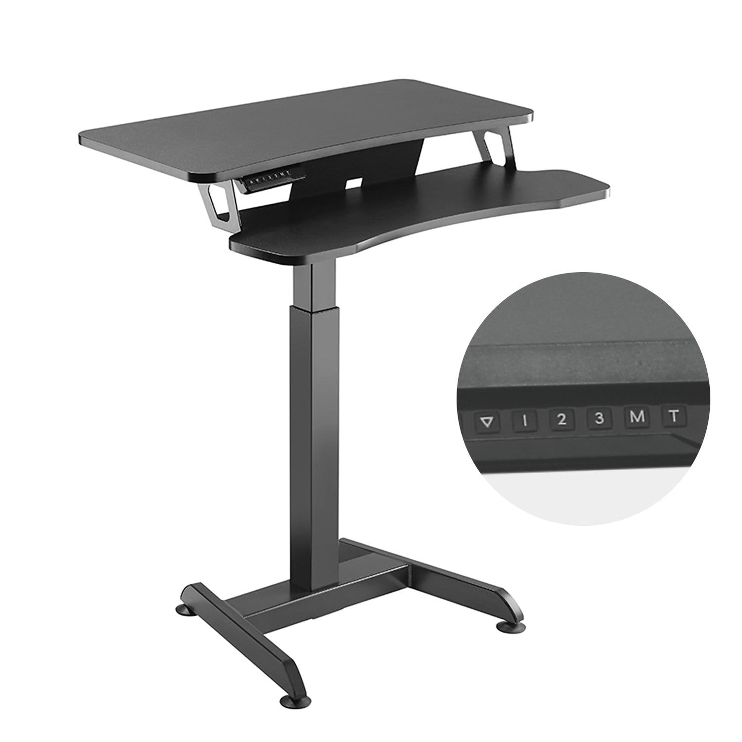 Maclean MC-835 Portable Desk Electric Height Adjustable 72 -122cm max ...