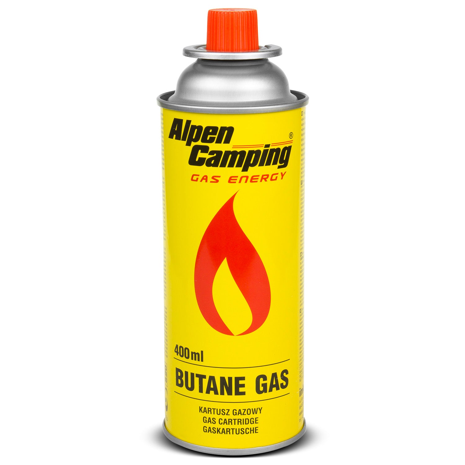 INKO-TIME IK004 Butane Gas cartridge 400 ml Camping Certificate Carava ...
