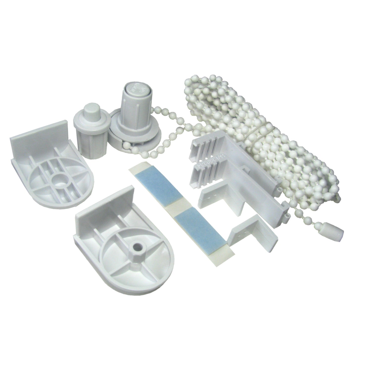 Outside Mount Roller Blinds Mounting Accessories White for Tubes with ...