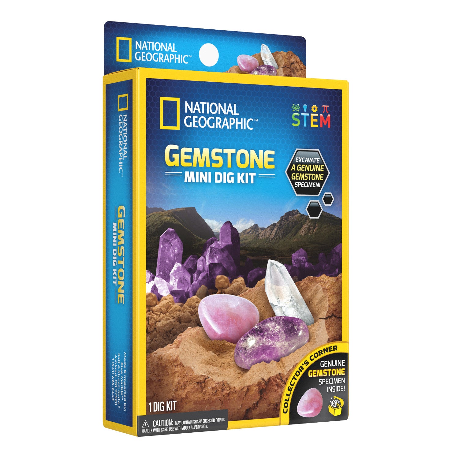 National Geographic Dig Gem Set Excavation Kit Geology Educational Toy ...
