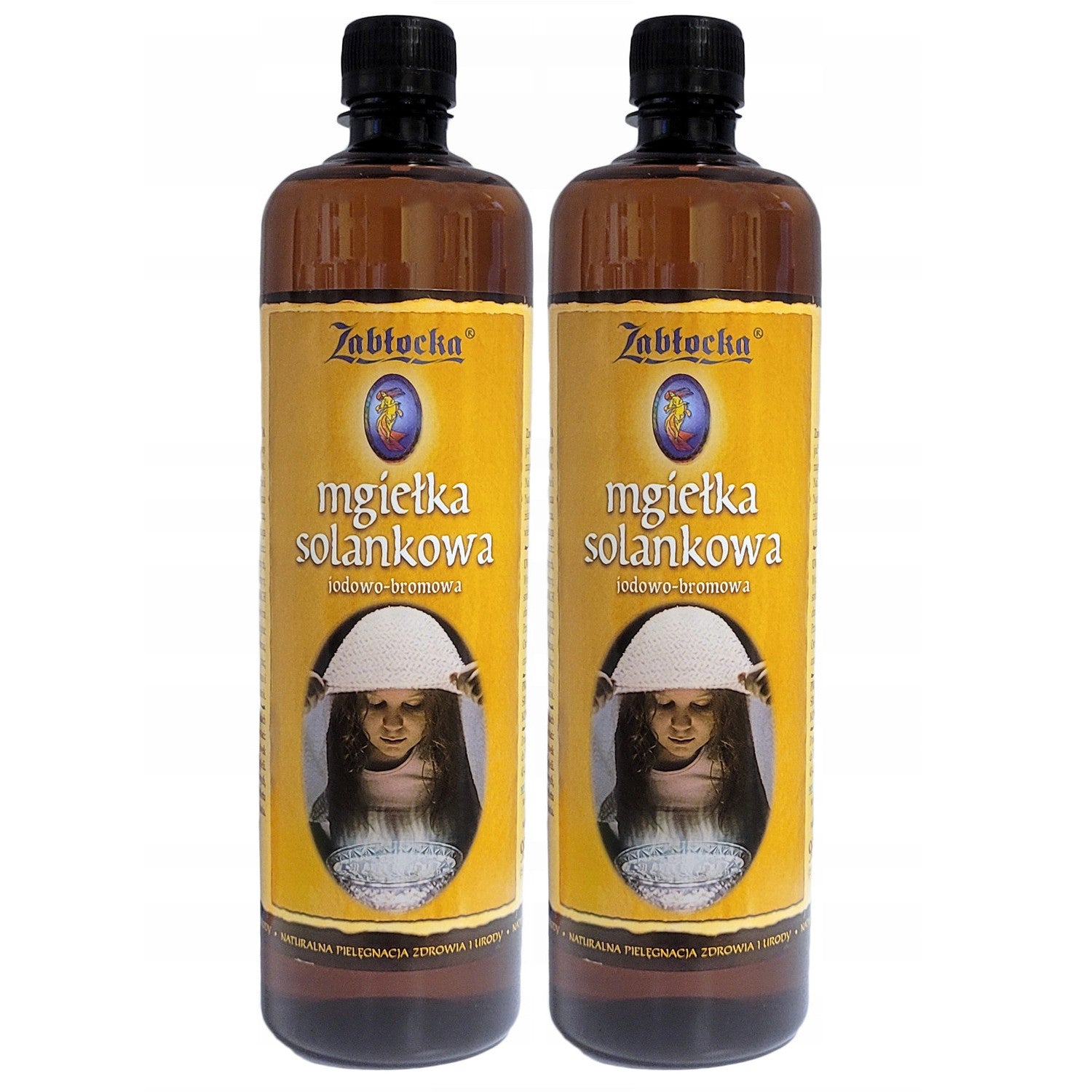 2 x Salt Mist Brine Treatment 1.9L Iodine-Bromine Natural Healing Wate ...